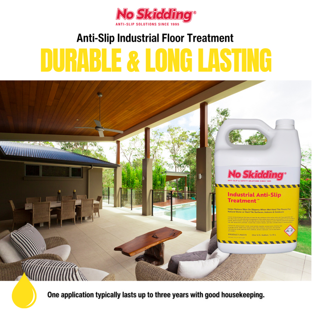 Industrial Anti-Slip Floor Treatment #90378 – No Skidding Products