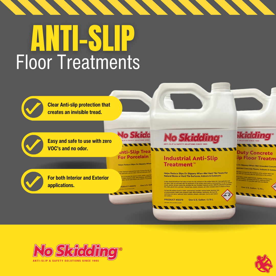Industrial Anti-Slip Floor Treatment #90378 – No Skidding Products
