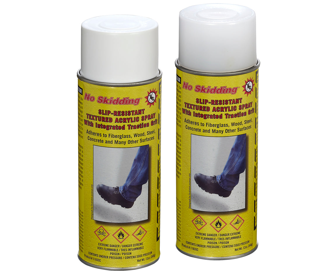 Slip-Resistant Textured Acrylic Aerosol Spray #11935 (2 Pack) – No ...